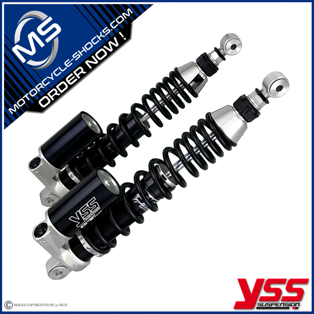 BMW R-series Bobber Build YSS shock absorbers RGU362-TRCL-B1900_ALU-BL ...